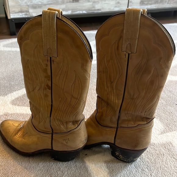 Frye | Shoes | Authentic Vintage Frye Cowboy Boots From The 7s | Poshmark